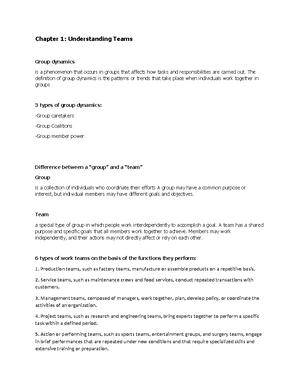 Chapter 6 Structure - group dynamics psychology - CHAPTER 6 STRUCTURE ...