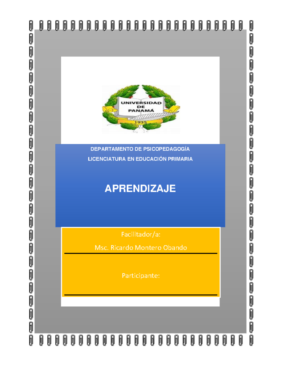 Aprendizaje Kusapin - kjbgtfhhhj dhadhdhahahsdha - DEPARTAMENTO DE ...