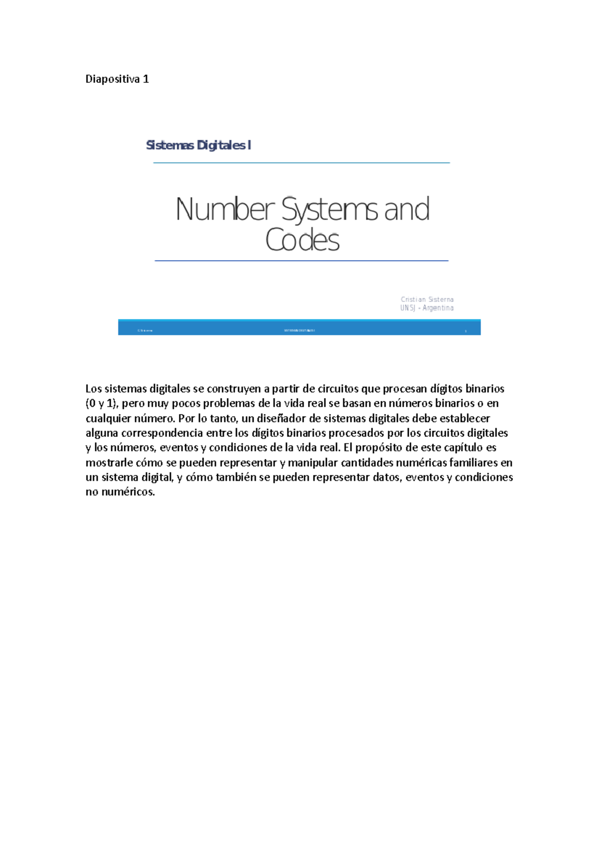 T2 Number Systems and Codes Traducido - Los sistemas digitales se ...