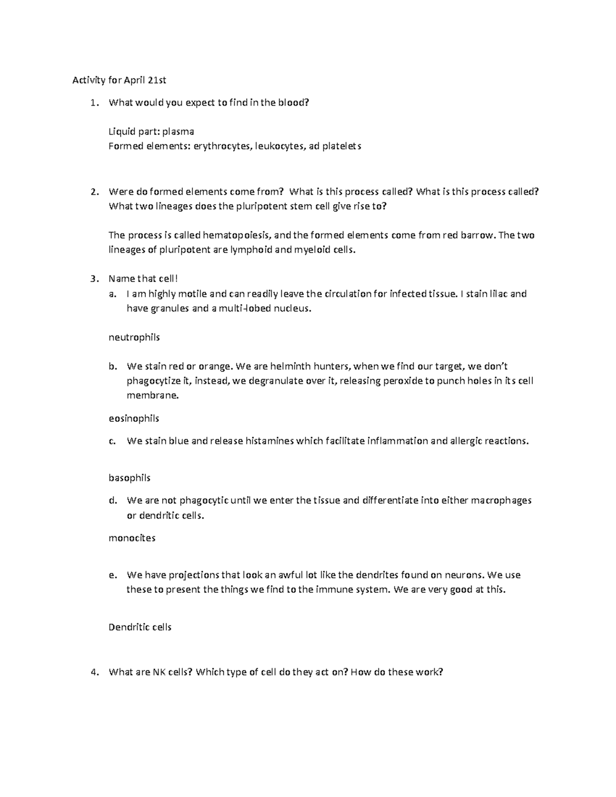 Annotated-Activity%20for%20April%2021st - Activity for April 21st What ...