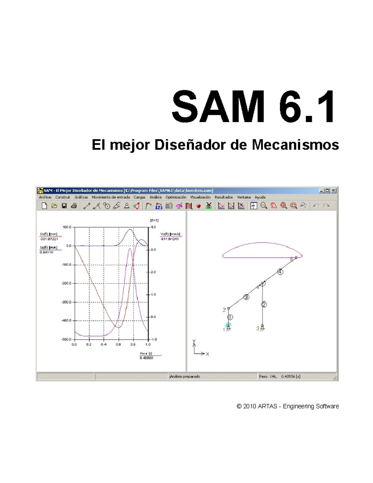 Sam61es manual - El mejor Diseñador de Mecanismos SAM 6. 4 SAM 6 - El ...