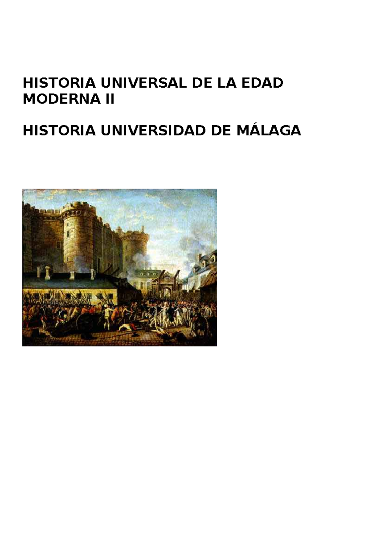 Historia Universal de La Edad Moderna II - HISTORIA UNIVERSAL DE LA ...