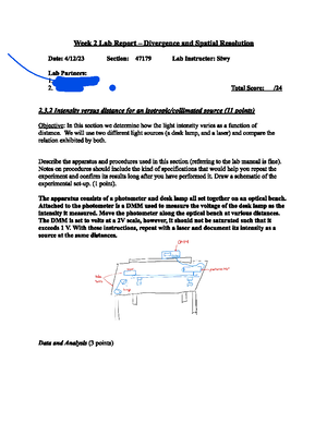 3. Meters and Ohm's Law - LAb - Week 3 Meters and Ohm's Law The ...