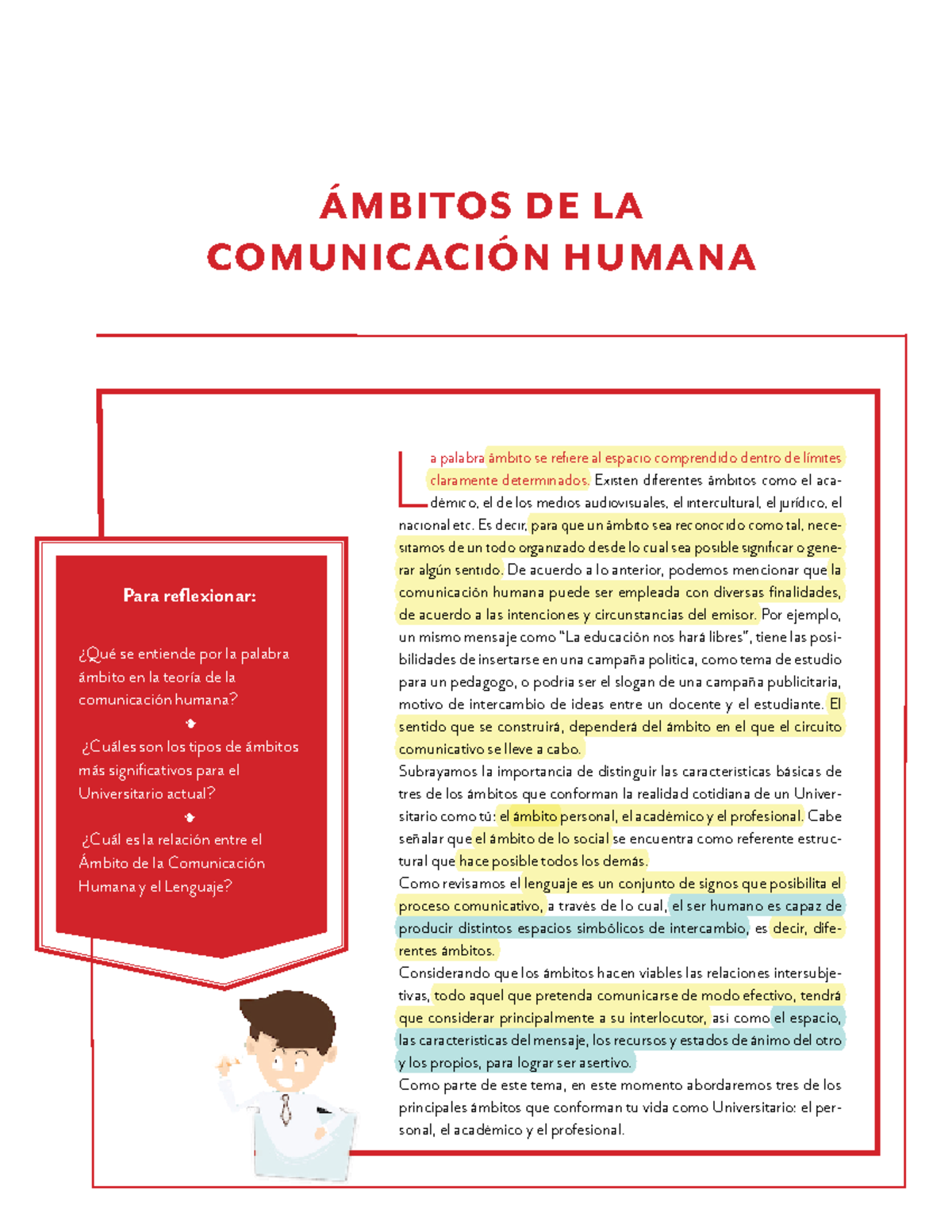 U1 Ambitos - L a palabra ámbito se refiere al espacio comprendido ...