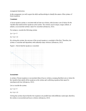 [Solved] Task 1 Interpret the following graph in detail i Identify the - College Algebra and ...