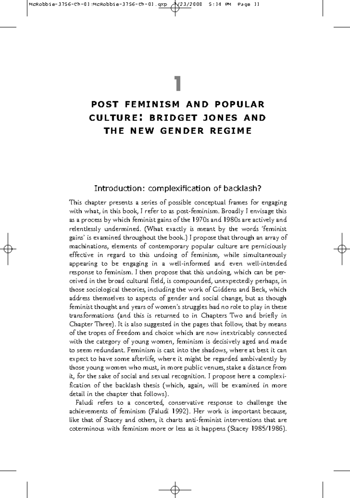 2.2 Mc Robbie Angela Post-Feminism and Popular Culture - Introduction ...