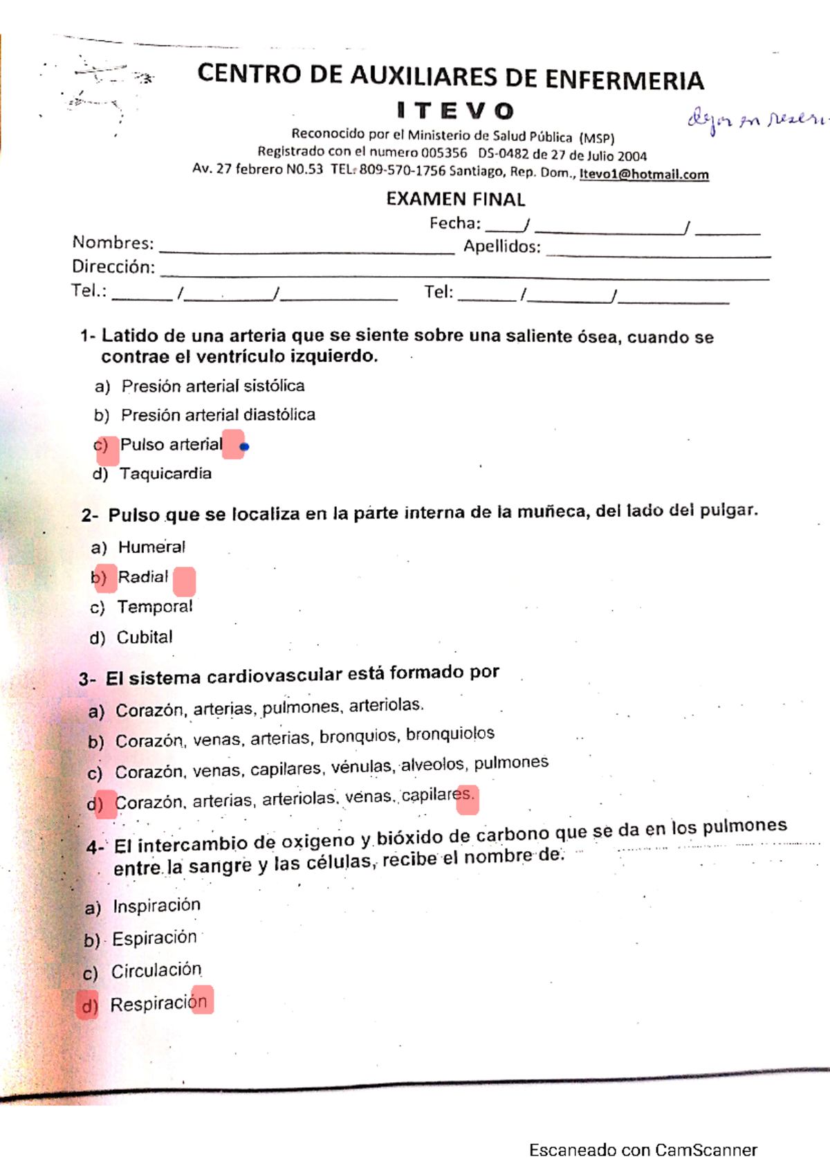 Examen unico de enfermeria completo lleno 11 230520 235321 - Bases De ...