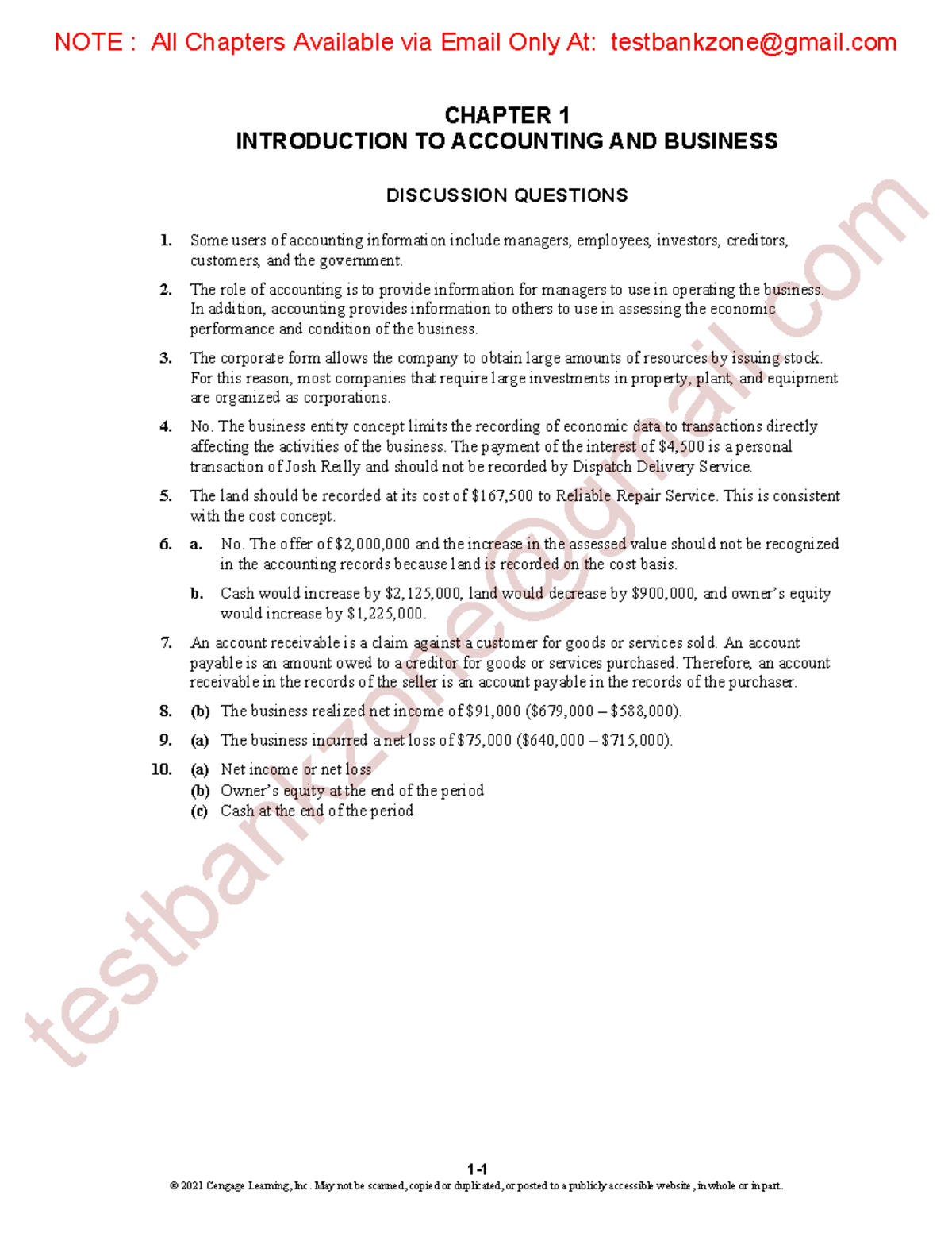 Test Bank and Solutions For Financial Accounting, 16th Edition by Carl ...