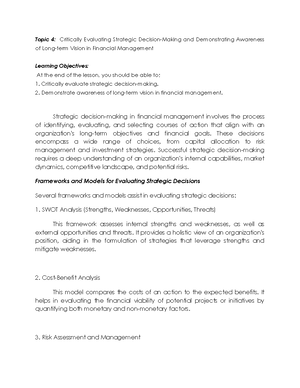Chap 3 part 2 - notes - bsba for fm - Manufacturing Cost Flow - Studocu