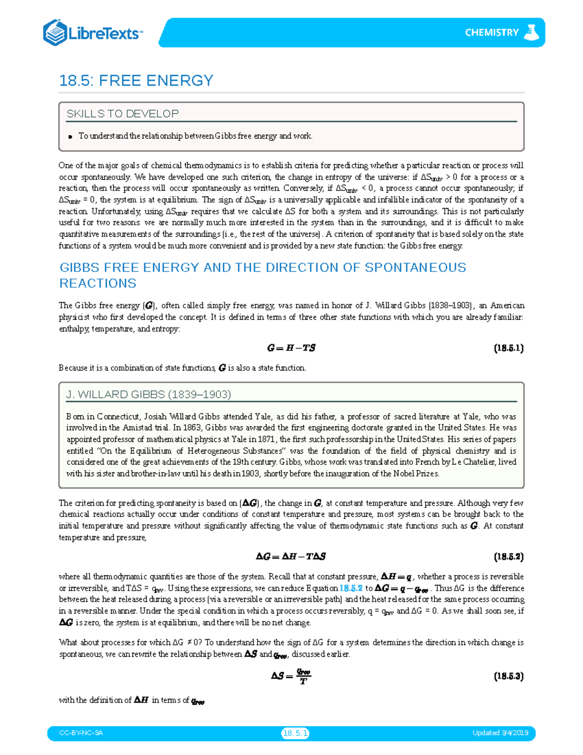 Free-Energy - Free energy equations - 18: FREE ENERGY SKILLS TO DEVELOP ...