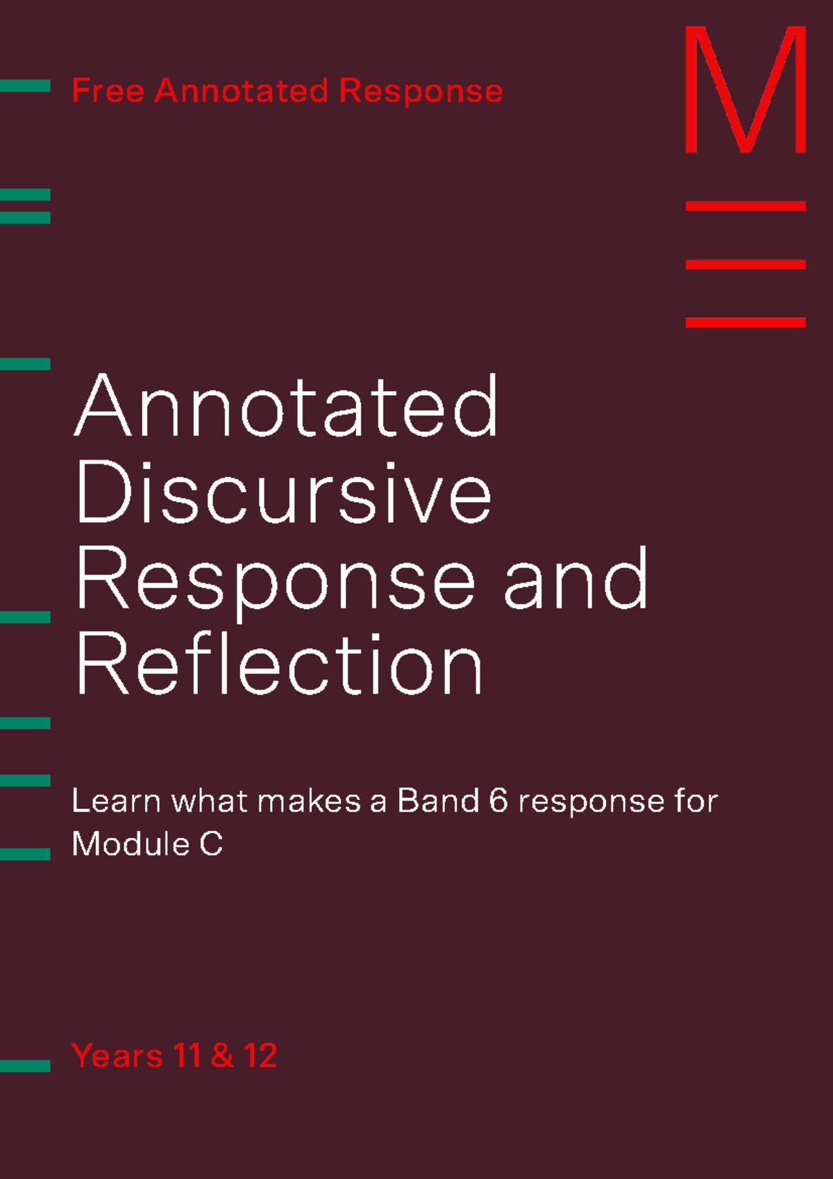 Matrix Discursive Banger Essay - Free Annotated Response Annotated ...