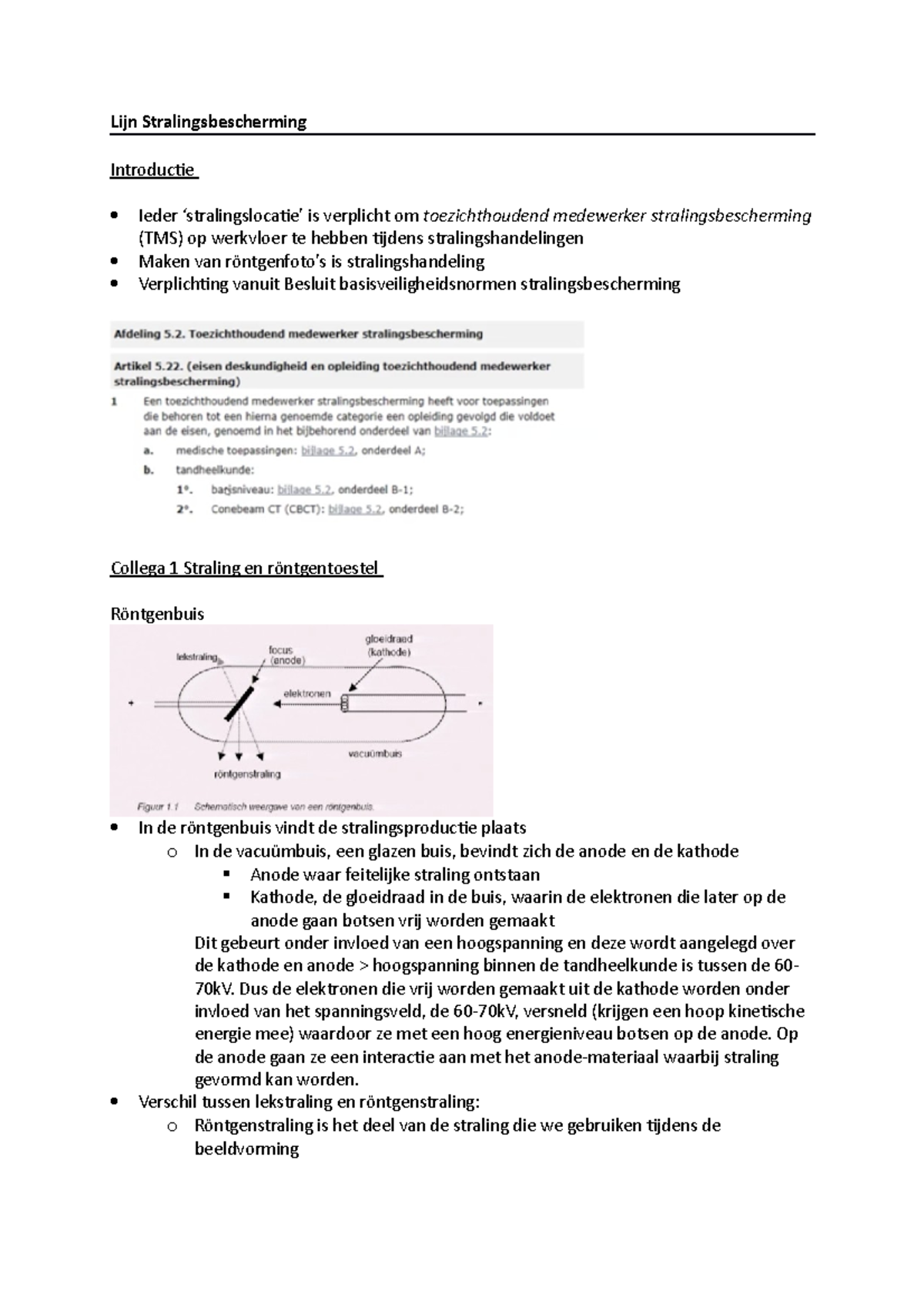 Hc 1a Hc Lijn Stralingsbescherming Lijn Stralingsbescherming