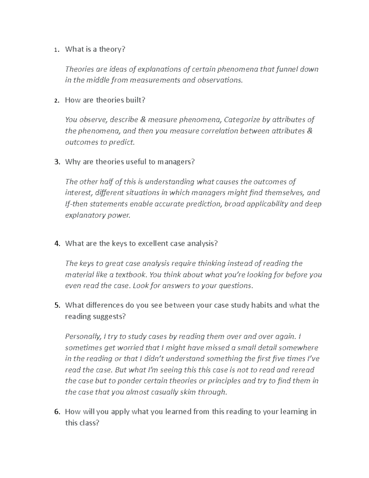 What is Theory - 1. What is a theory? Theories are ideas of ...