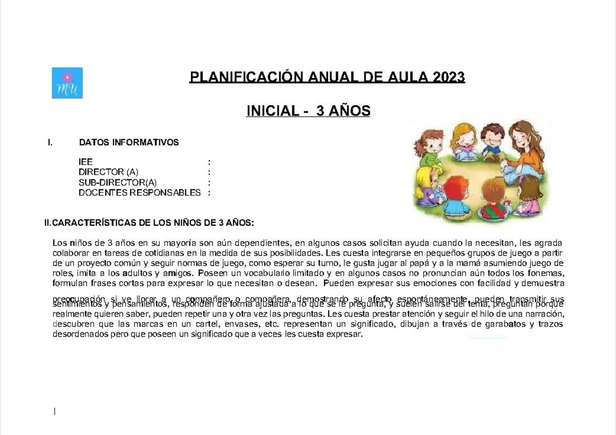 Pdf-3-aos-planificacion-anual-de-aula-2023 compress - PLANIFICACIÓN ANUAL DE AULA ...