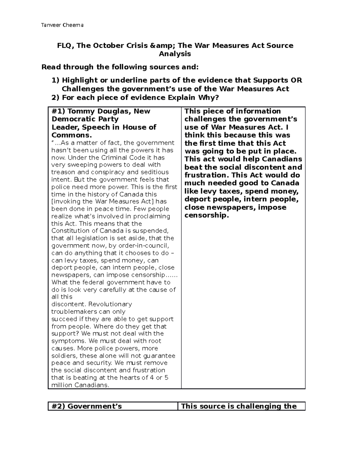 FLQ - practice flq - FLQ, The October Crisis & The War Measures Act ...