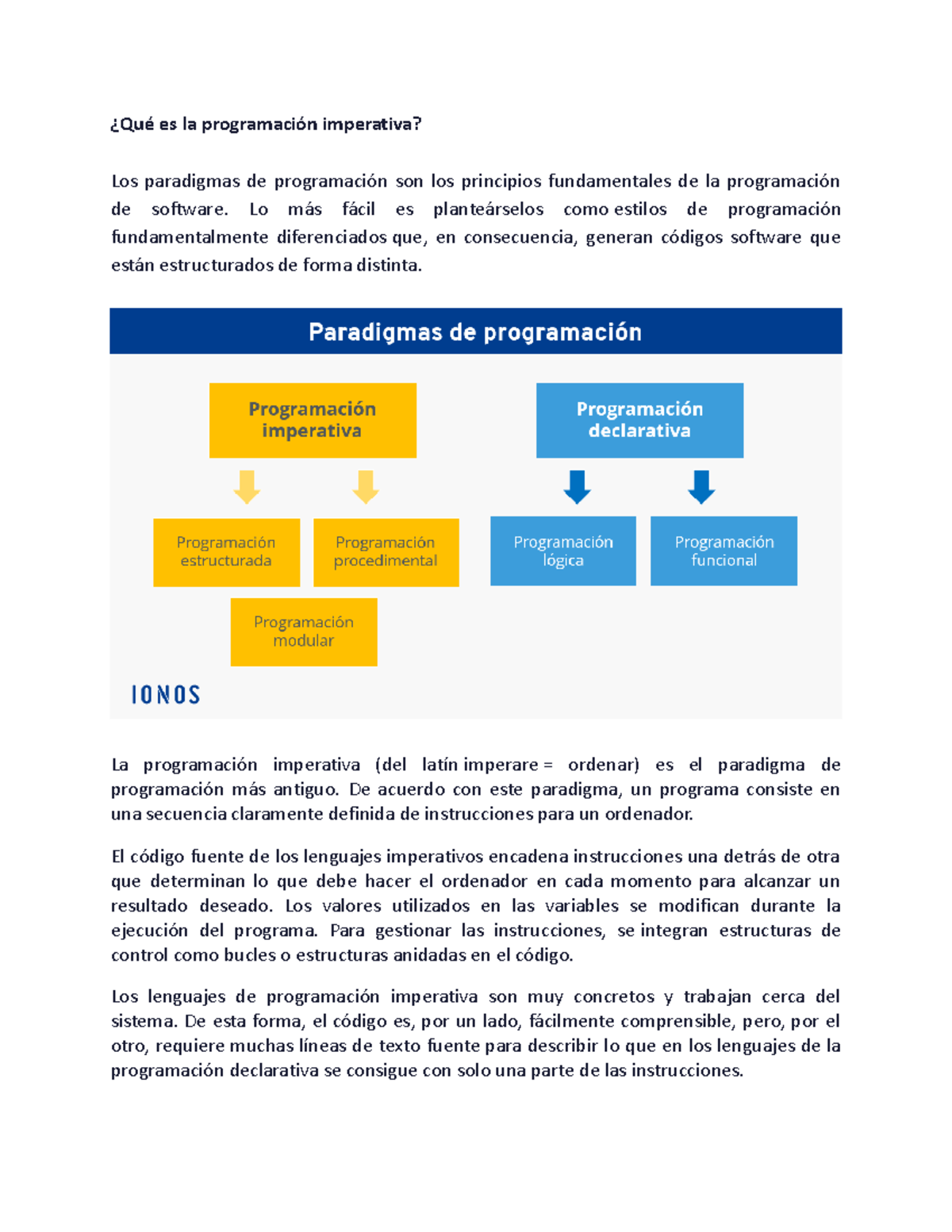 ¿Qué es la programación imperativa - ¿Qué es la programación imperativa ...