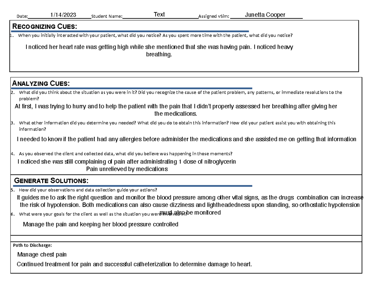 Judgement Worksheets