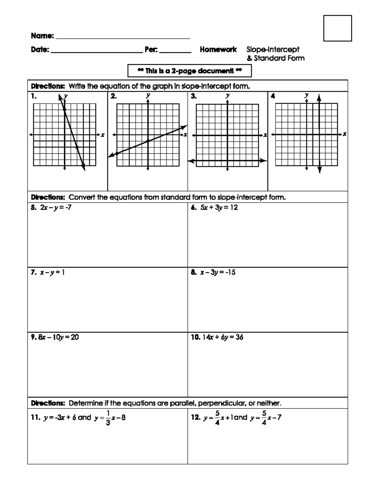 3-6 Practice - Geometry Work - Geo22 - Studocu
