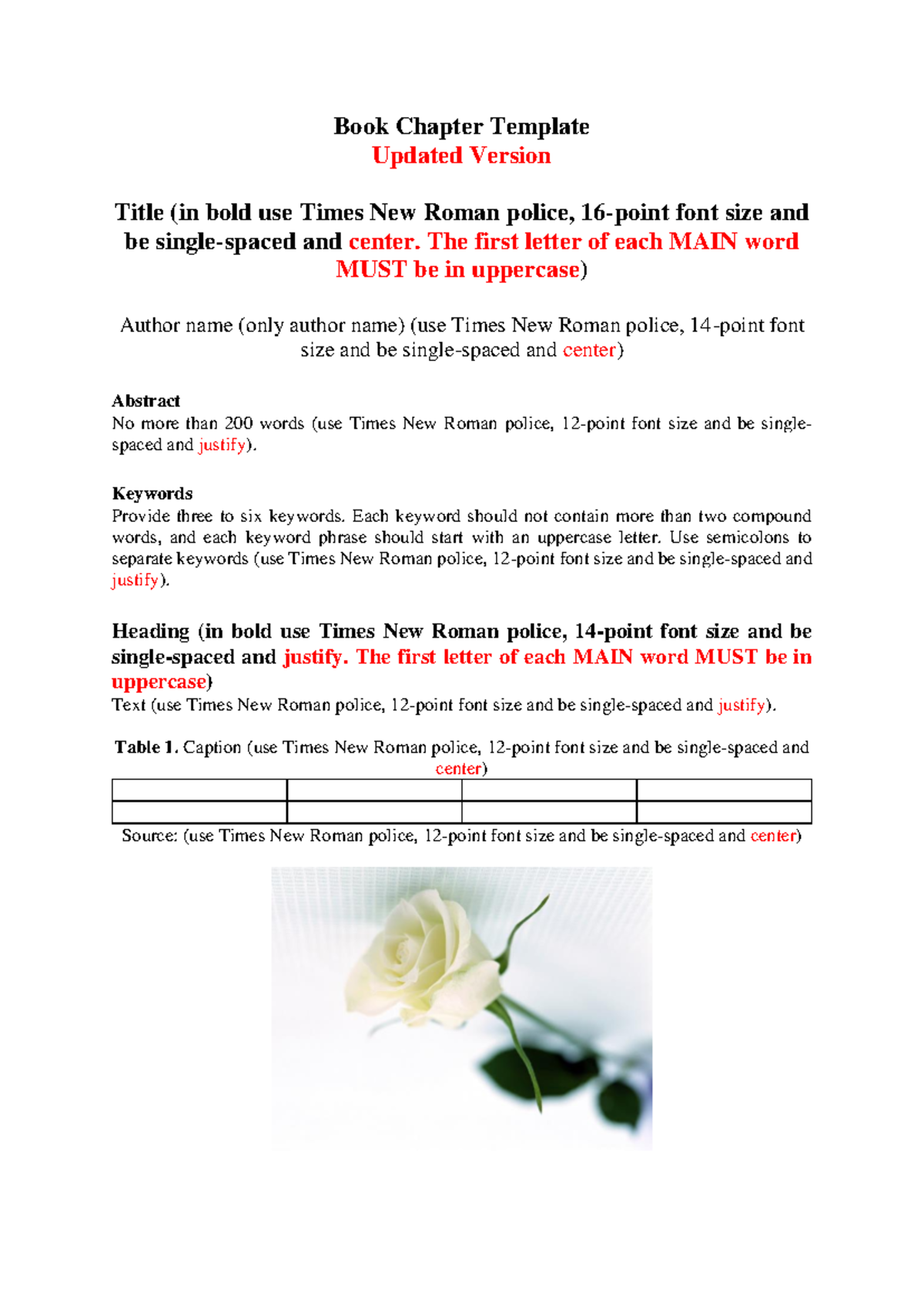 Chapter Template Updated Version - Book Chapter Template Updated Version Title (in bold use ...