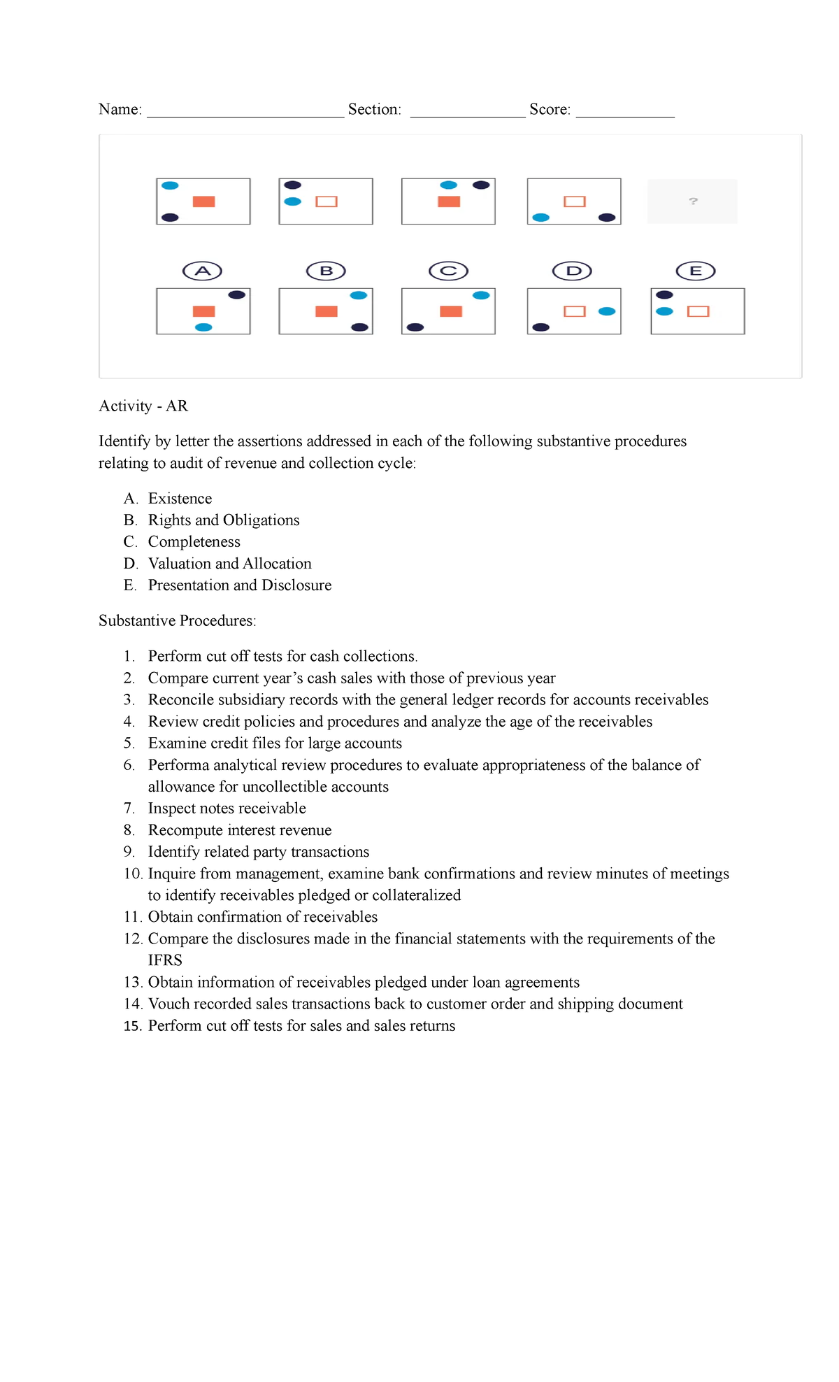 AR Activity-5 - practical - Name: ________________________ Section ...