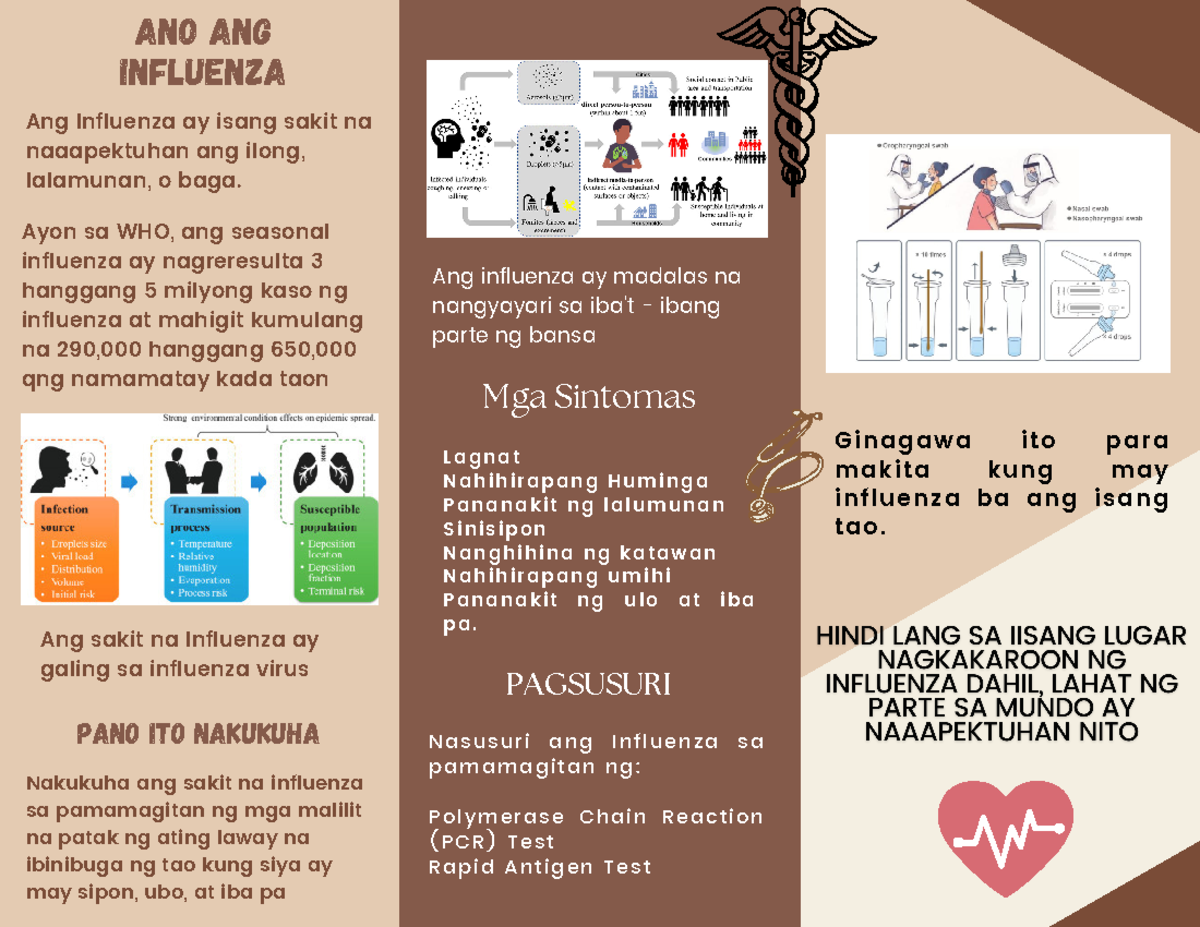Influenza - Tagalog - Mga Sintomas Ano ang Influenza Pano ito Nakukuha ...