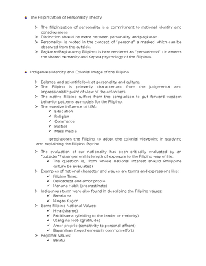 UNIT 1 Summary - Unit 3 Intro - UNIT 1 Summary The unit encompasses the different standpoints ...