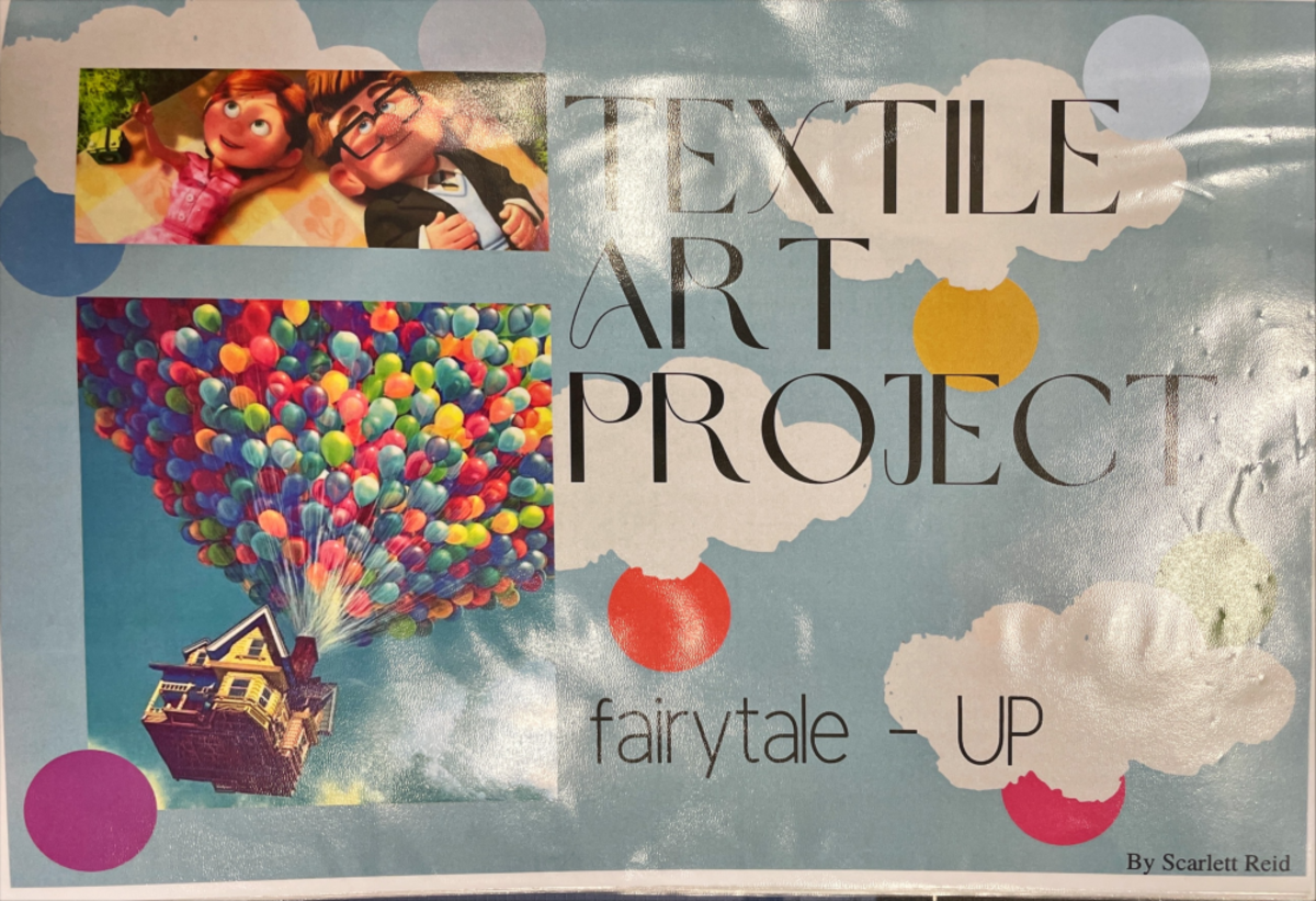 Textile Art Sample Folio - EXTILE ART PROJECT fairytale UP Scarlett ...