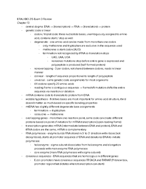 ERAU BIO 215 Mitosis and Meiosis Notes - Mitosis and Meiosis Overview ...