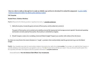 Economics Module 3 DBA Study Guide - Increasing employment, rising GDP ...