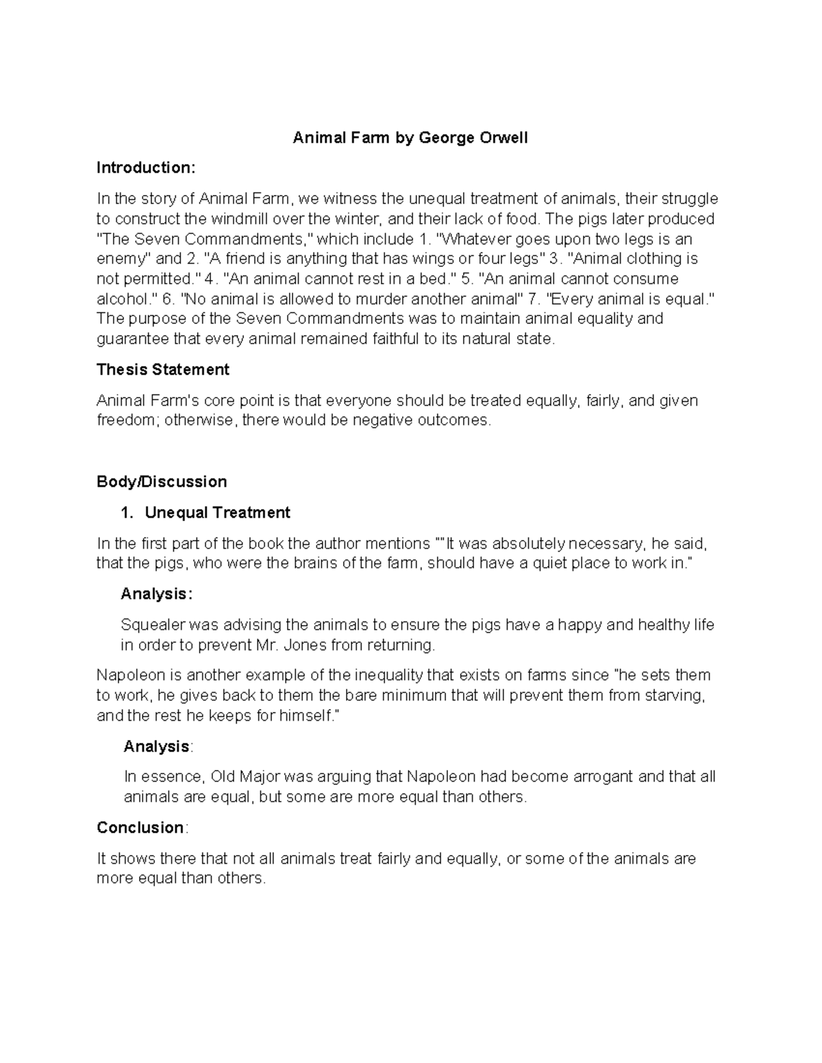 Animal Farm by George Orwell - Animal Farm by George Orwell ...