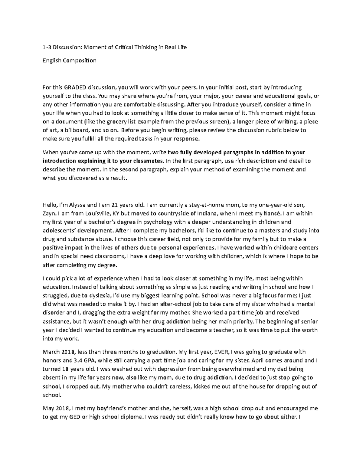 English Composition 1
