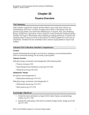 EMT Airway Management - Chapter 11: Airway Management Chapter 11 Airway Management Unit Summary ...