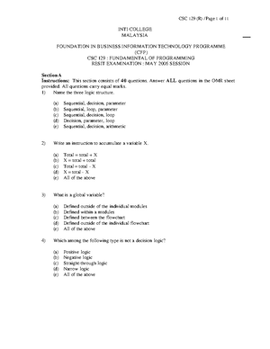 CASE Study 1 Mathlab - Programming Logic and Design - USM - Studocu