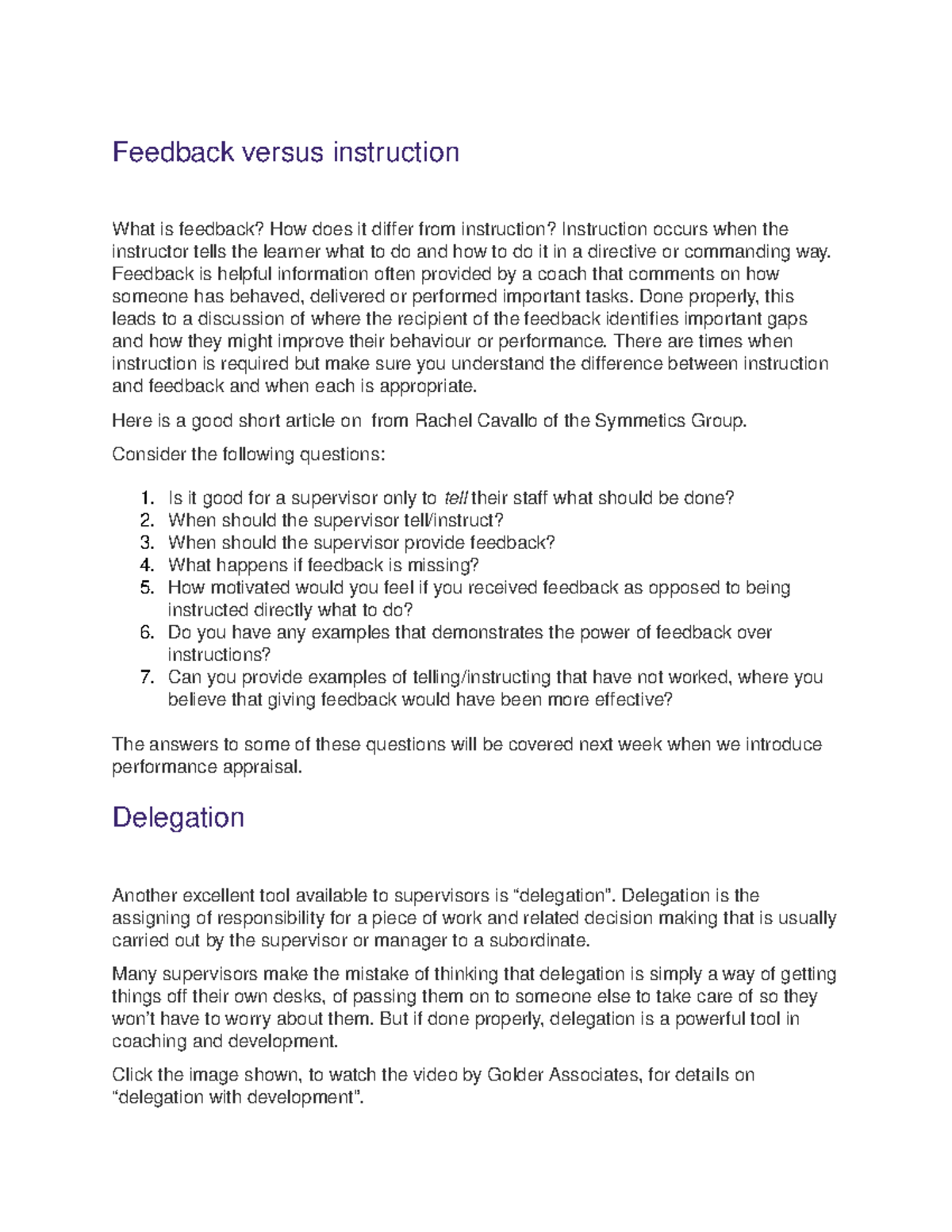 Feedback Versus Instruction For Business Feedback Versus Instruction feedback-versus-instruction-for-business-feedback-versus-instruction