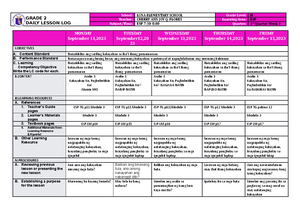 Grade 2 COT MATH Q4 - Republic of the Philippines Department of ...