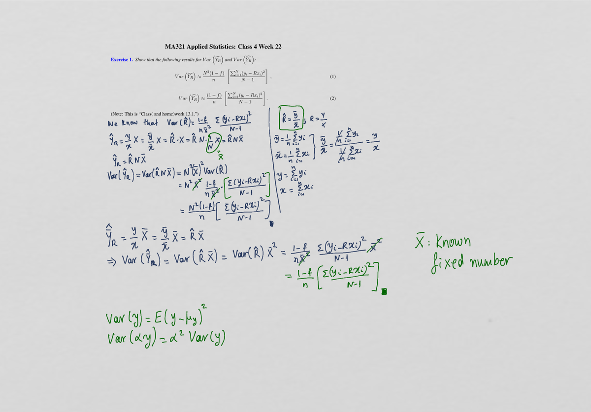 5. MA231 Class 4 Week22 Q1solution - MA321-6-SP-CO - Studocu