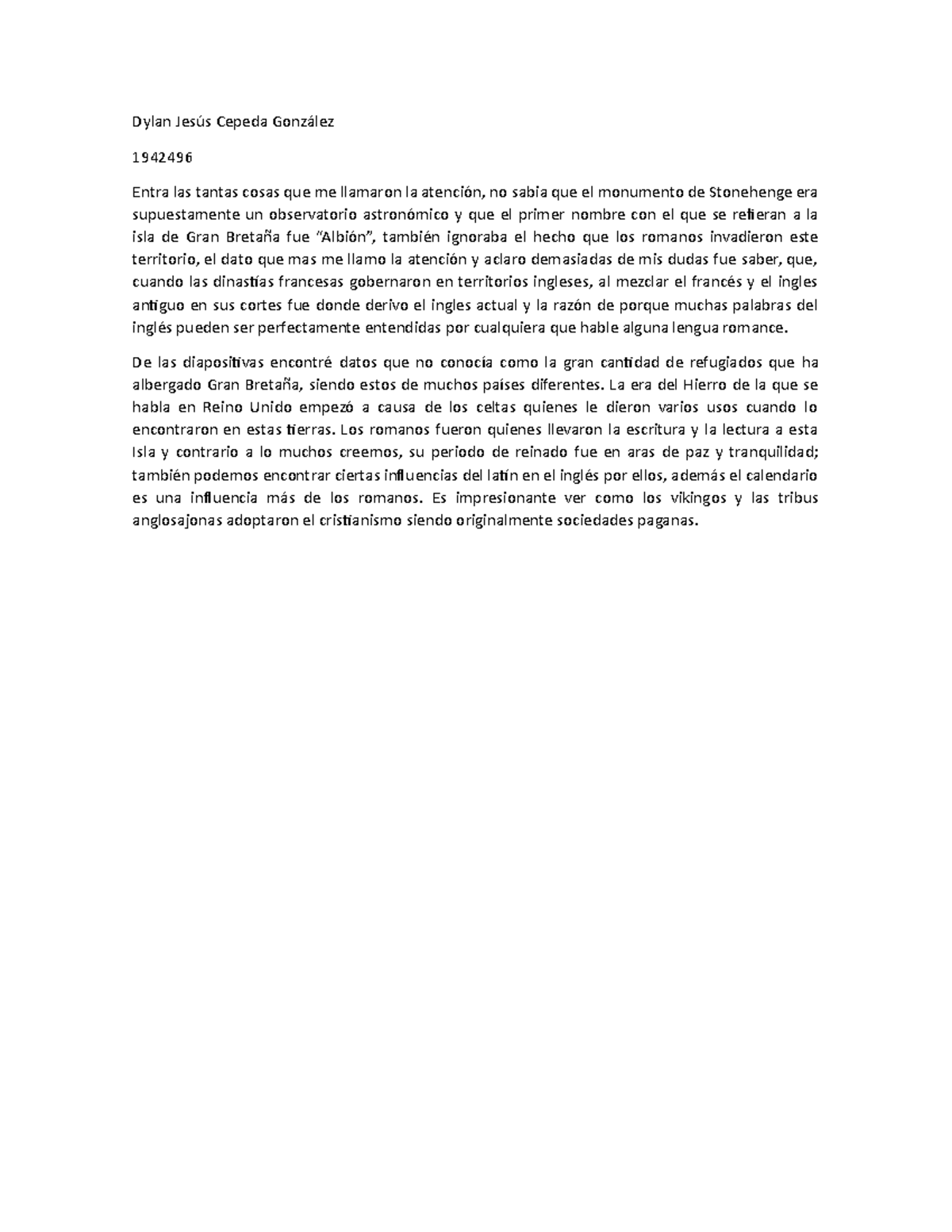 Unidad 1 Cult Ing - Apuntes 1 - Dylan Jesús Cepeda González 1942496 ...