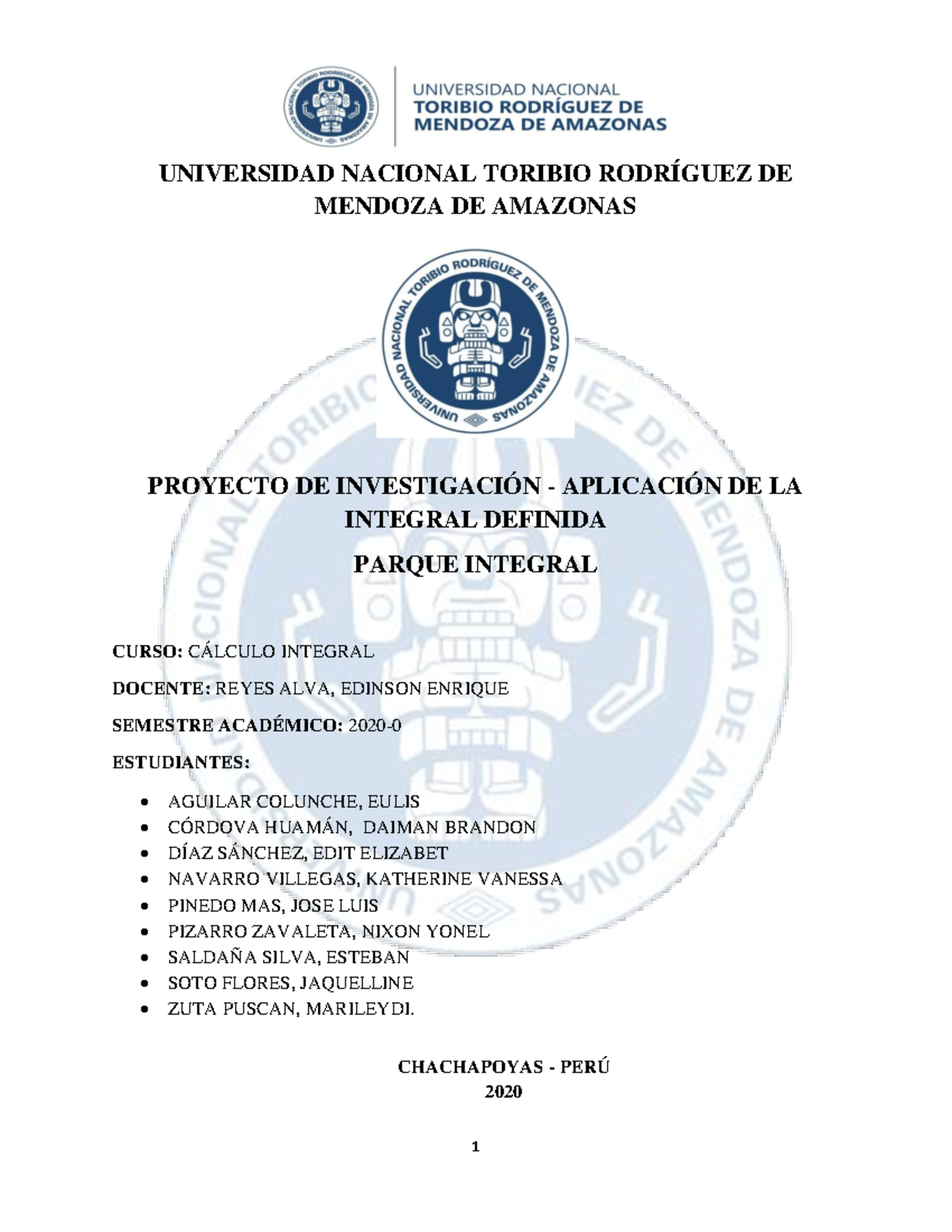 Proyecto DE Investigación-Parque integral - Warning: TT: undefined function: 32 UNIVERSIDAD ...