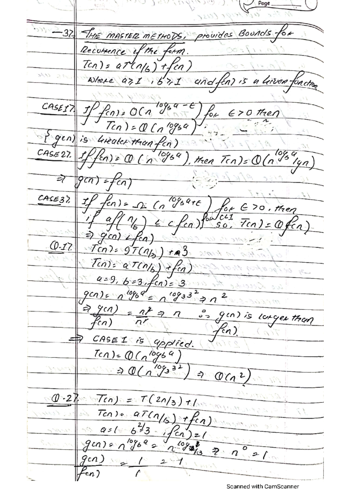 Topic-6 Numerical OF MT - Algorithms Design - Studocu