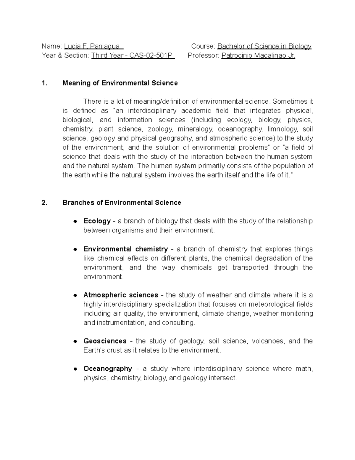 Paniagua, Lucia F - Definition and differences of Sterilization ...