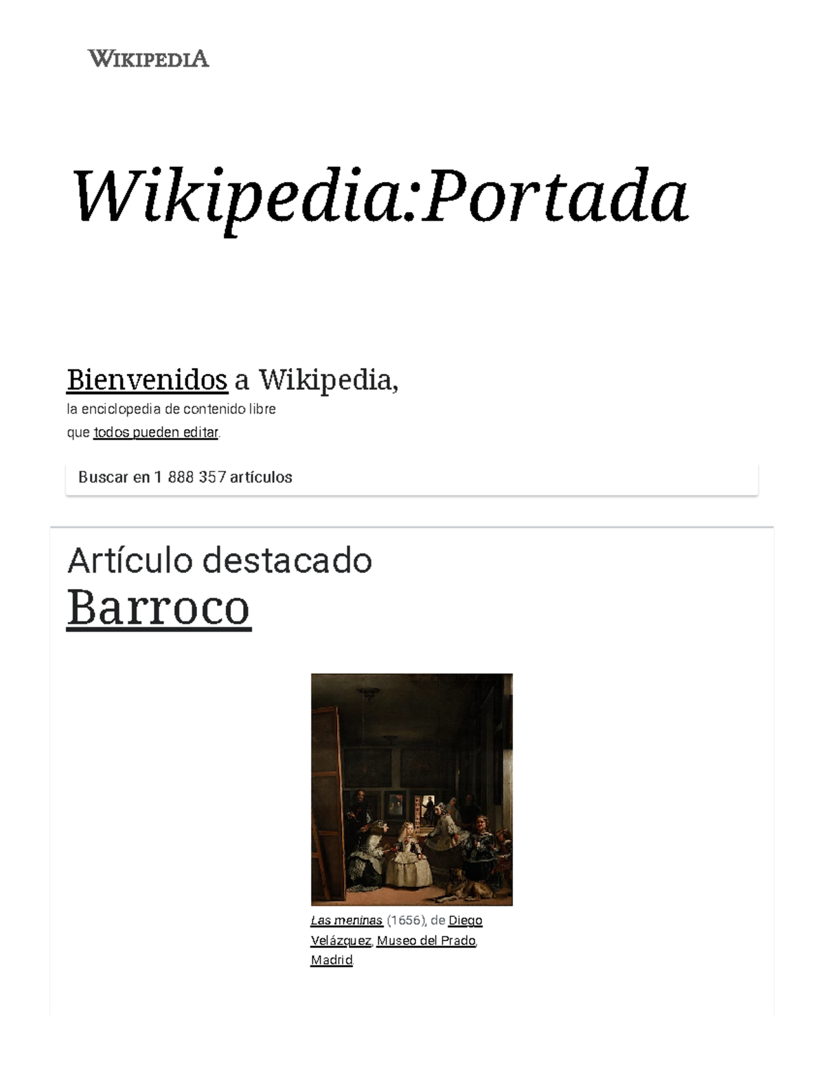 Wikipedia, la enciclopedia libre - Wikipedia:Portada Bienvenidos a ...