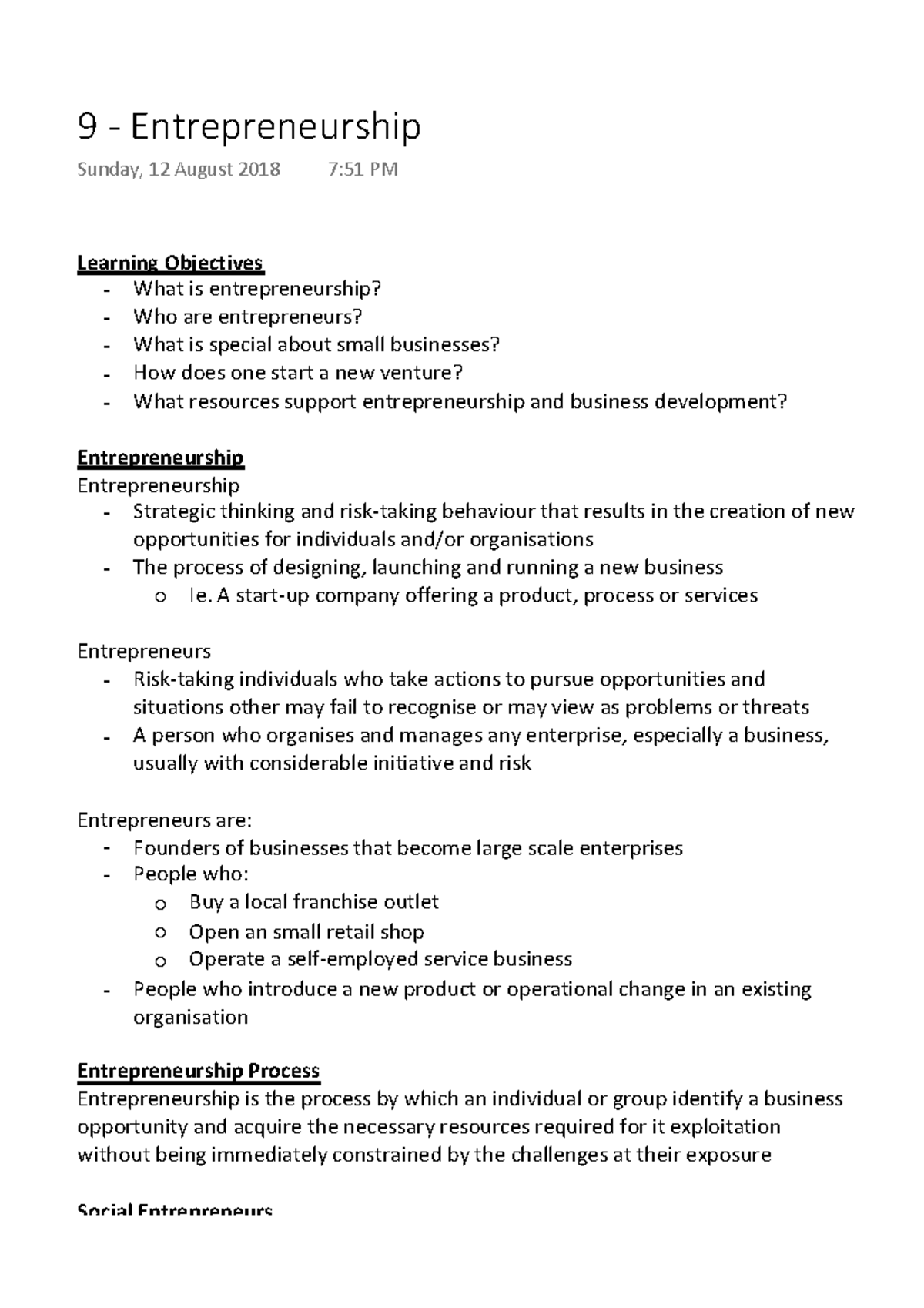 MGMT101 Lecture 9 - Warning: TT: undefined function: 32 Learning Objectives - What is - Studocu