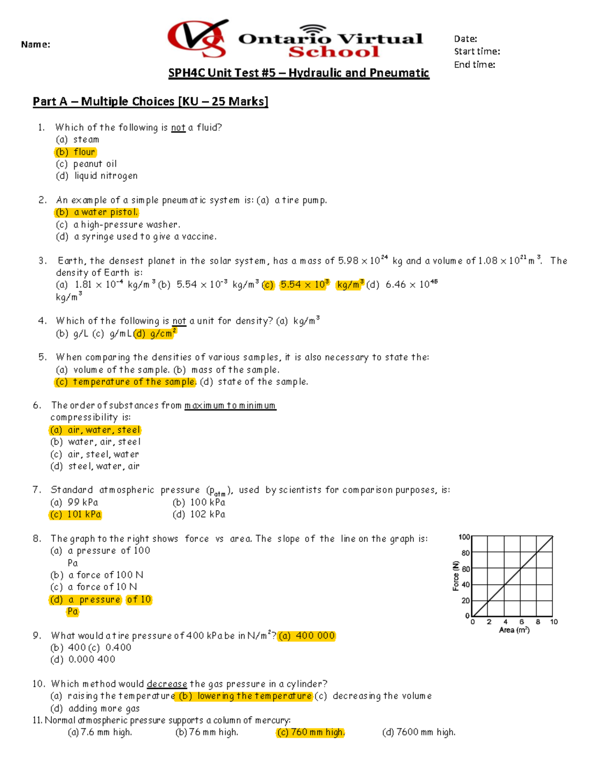 1586809211-SPH4C Unit 5 Test - SPH4C Unit Test # 5 – Hydraulic and ...