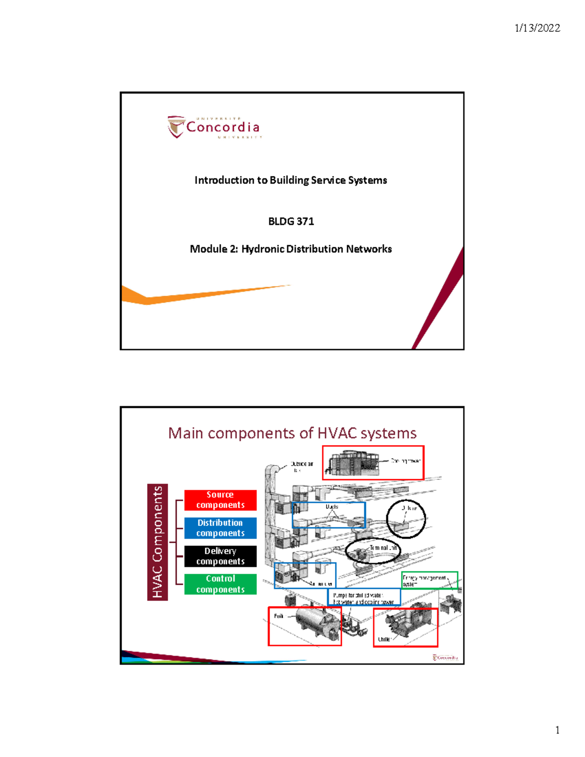 Module 2 Hydronic Distribution Networks (Moodle) - Main ...