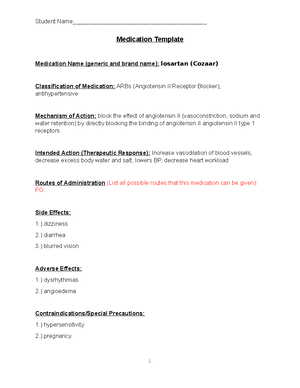 Medication Calculation Worksheet - a. The nurse will administer 7_ mL ...