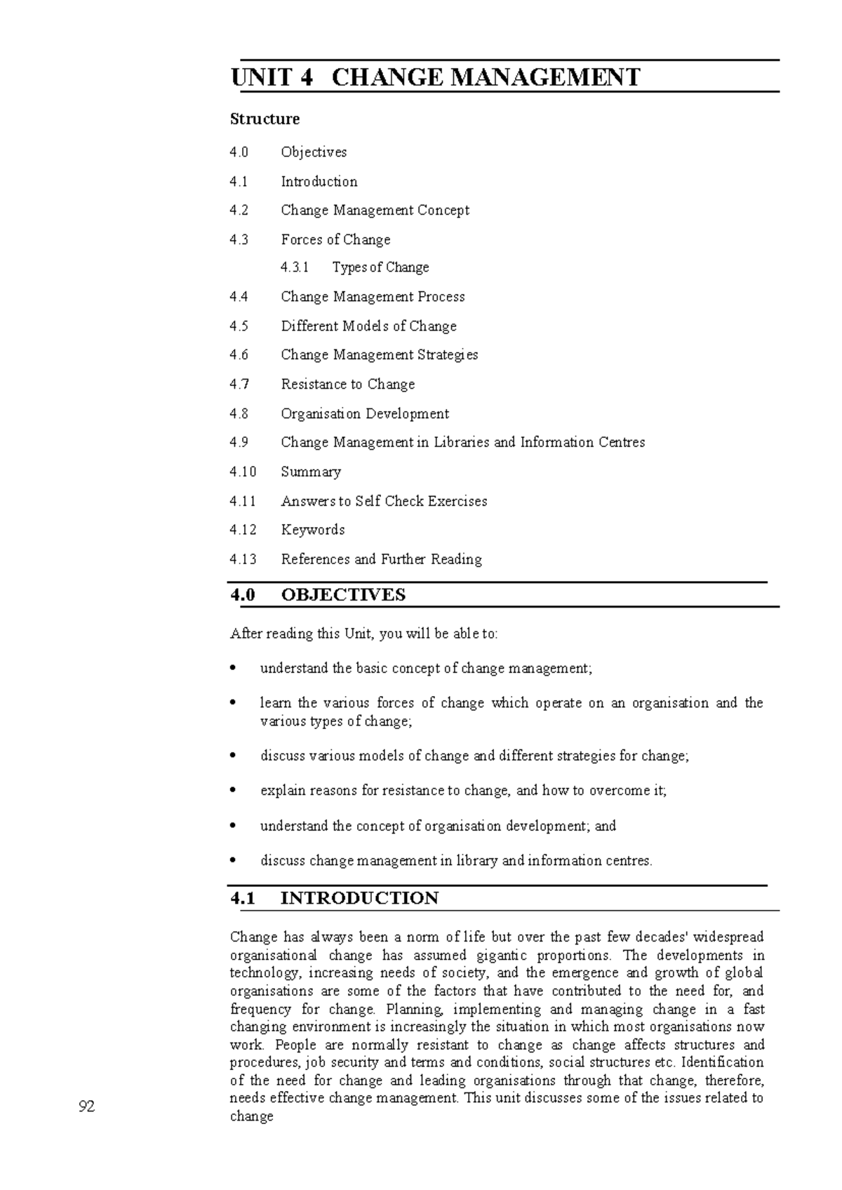 Unit-4 Change Management - Management Perspective UNIT 4 CHANGE ...