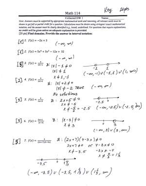 Chapter 5 Class Work - MATH 114 - Studocu