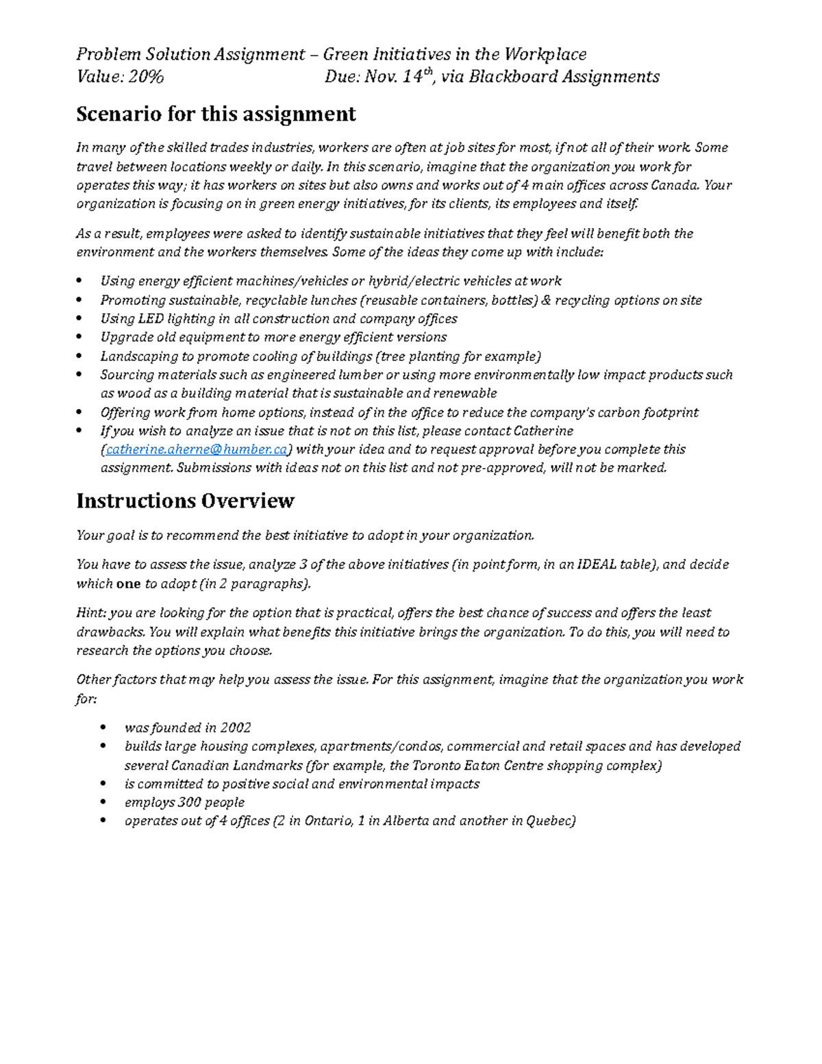1 WRIT 208 Week 8 Problem Solution Assignment instructions Fall 2021 ...