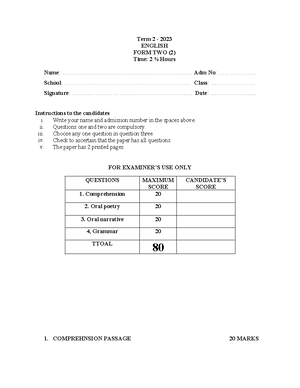 Functional Writing Notes F1 4 - FORM 1 COMPOSITION ADDRESSES NIE BK1 PP ...
