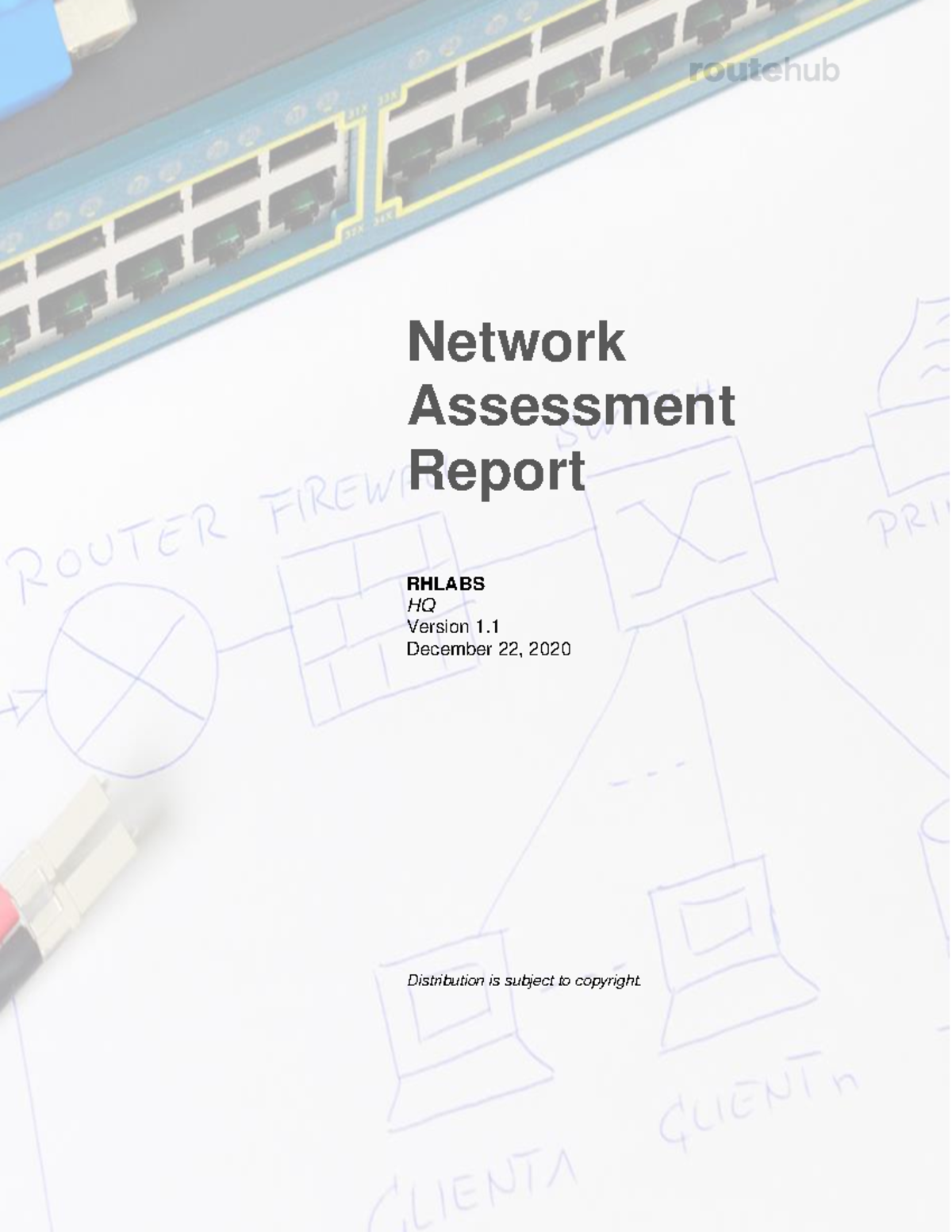 Network Assessment Report - Network Assessment Report RHLABS HQ Version ...